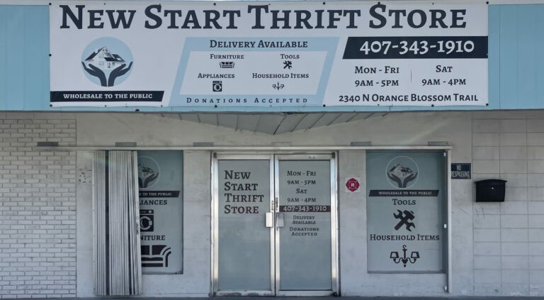 New Start Thrift Store – Furniture | Tools | Appliances | Household Items